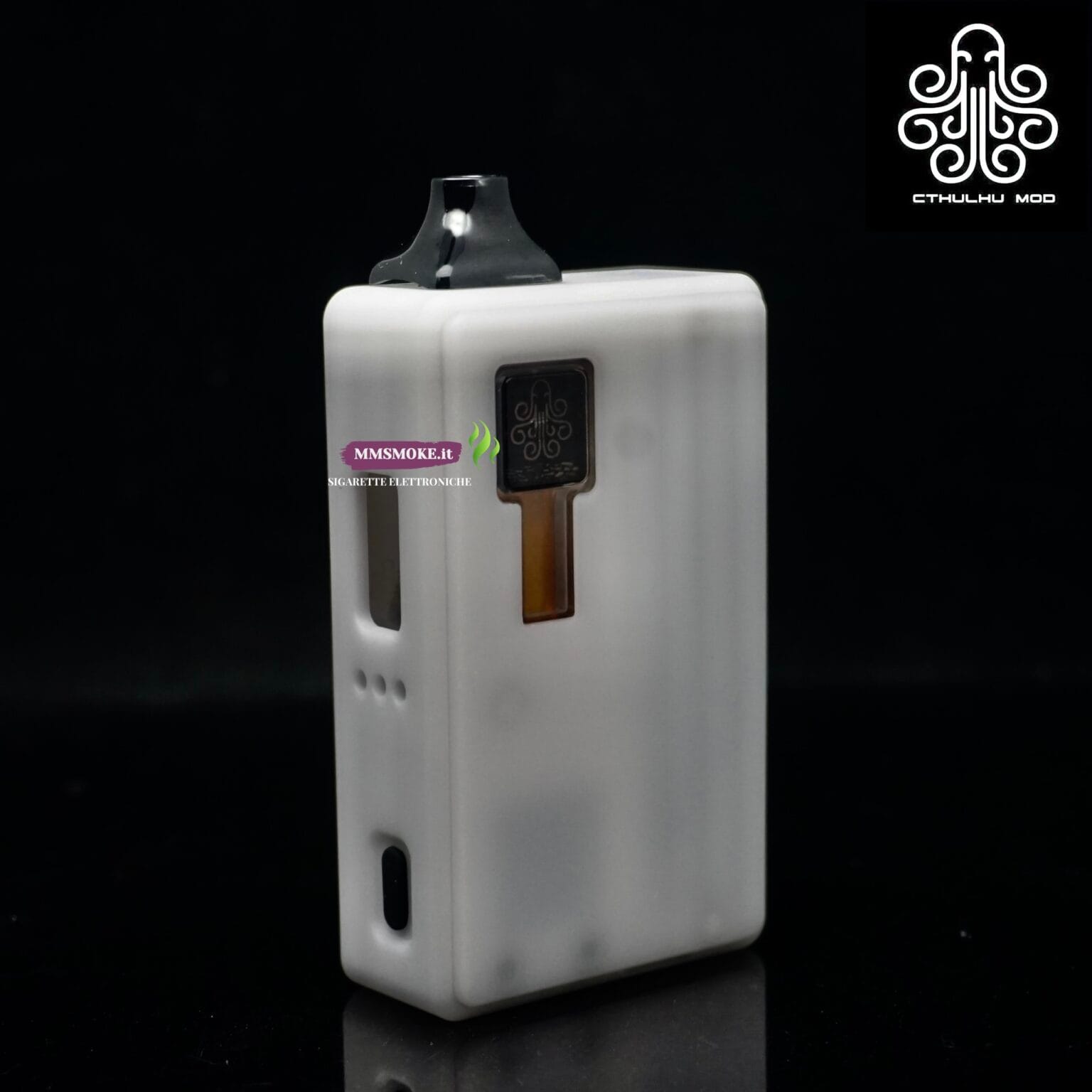 Cthulhu Box PACK AIO 2 RBA DNA80C WHITE DELRIN By CTHULHU MODS - MM SMOKE