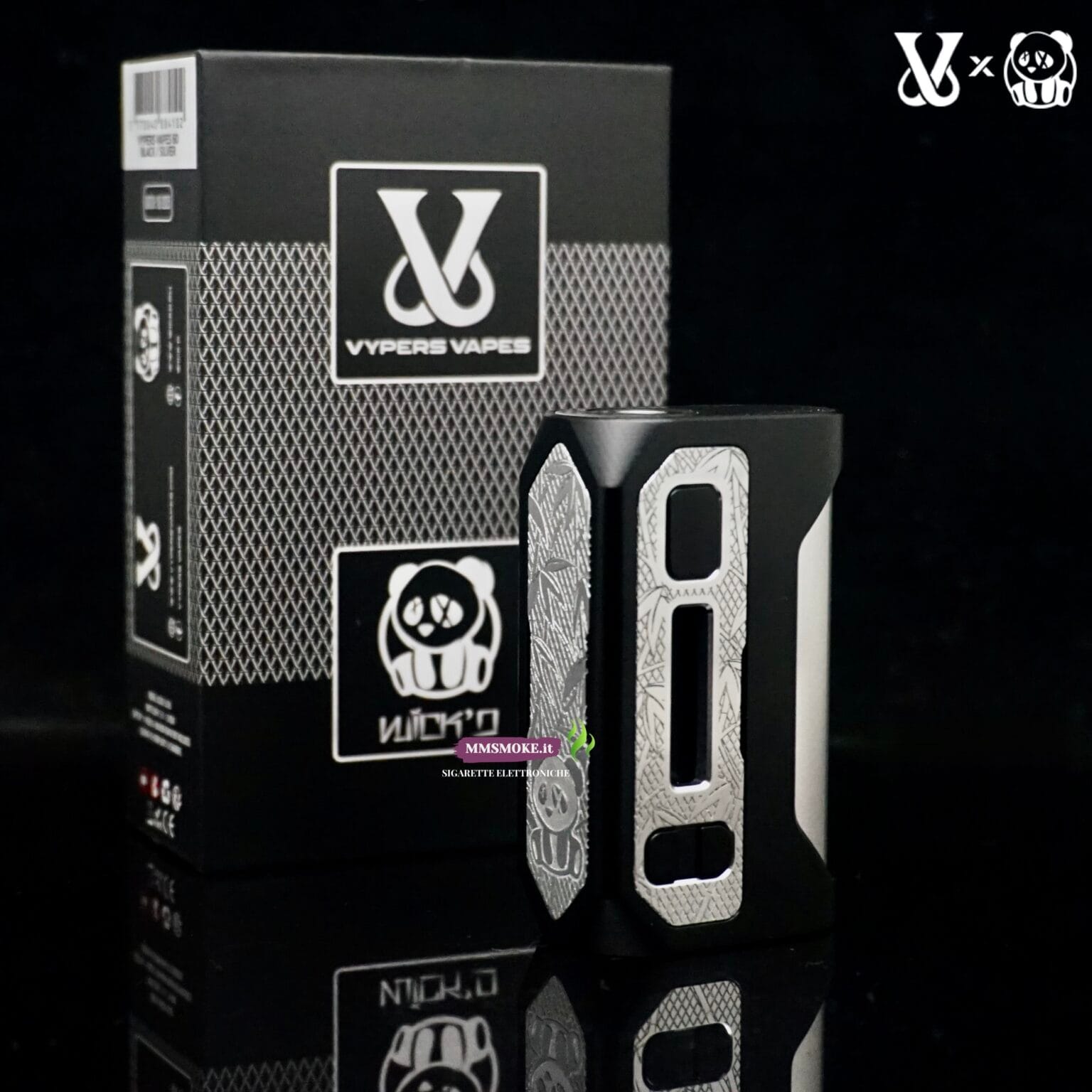 Mod BLADE 60 DNA PAUA Black Silver VYPERS VAPES