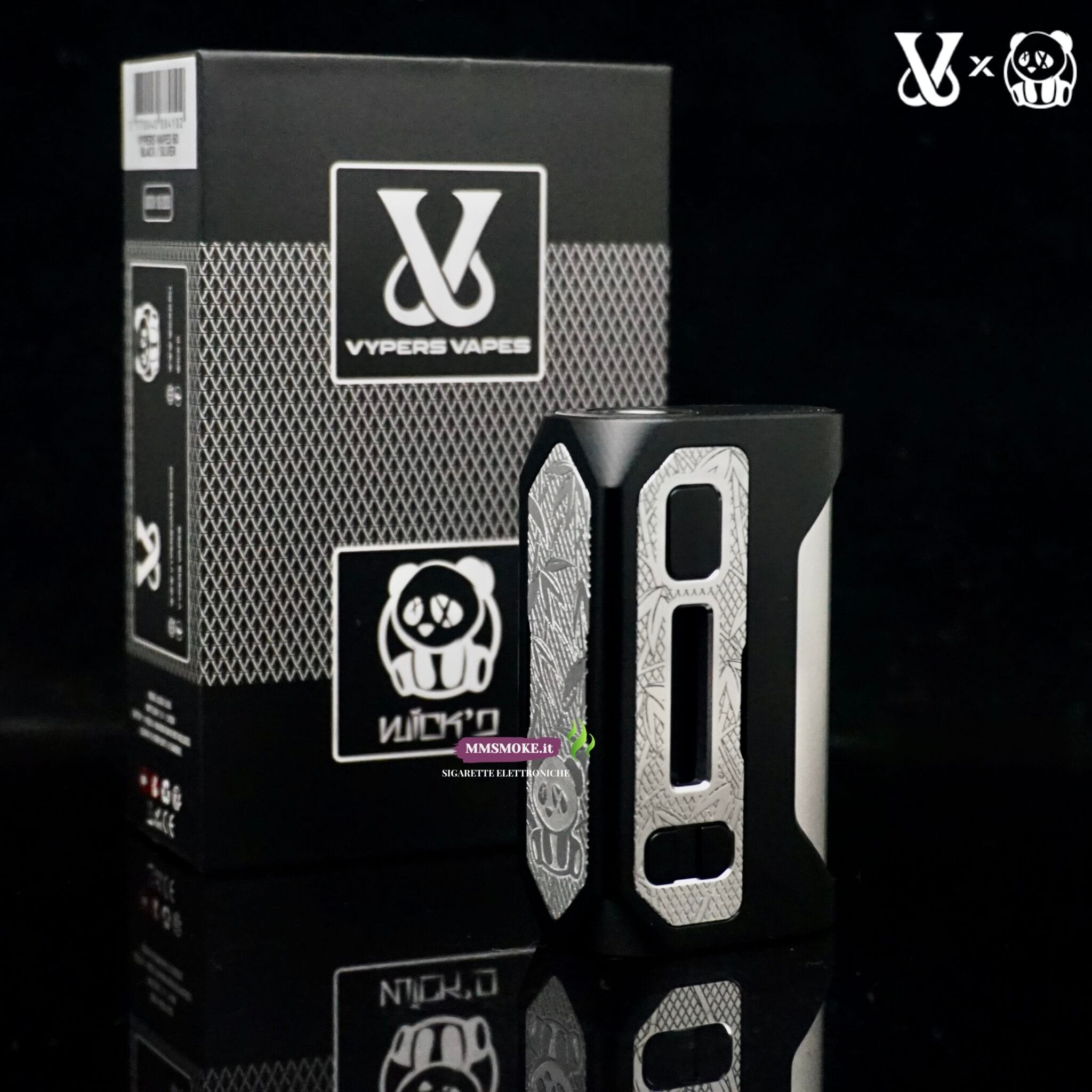 Mod BLADE 60 DNA PAUA Black Silver VYPERS VAPES